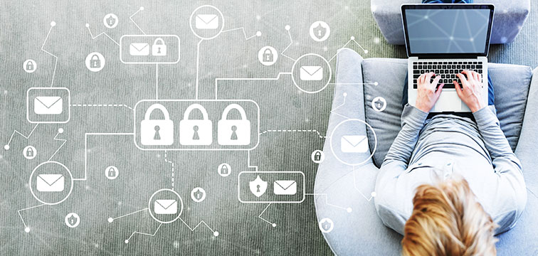 Securely log into DocuWare